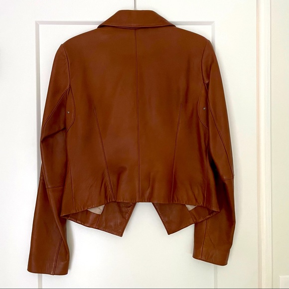 Andrew Marc | Jackets & Coats | Cognac Leather Jacket | Poshmark